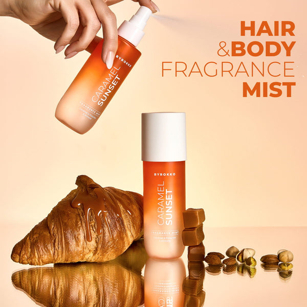 Byrokko Caramel Sunset Fragrance Mist 150Ml - LUCY MAKEUP STORE MALTA