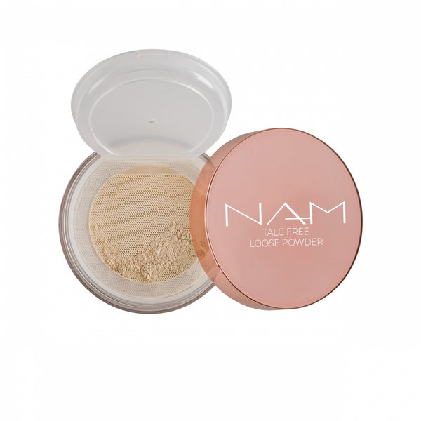 NAM Talc free loose powder - LUCY MAKEUP STORE MALTA