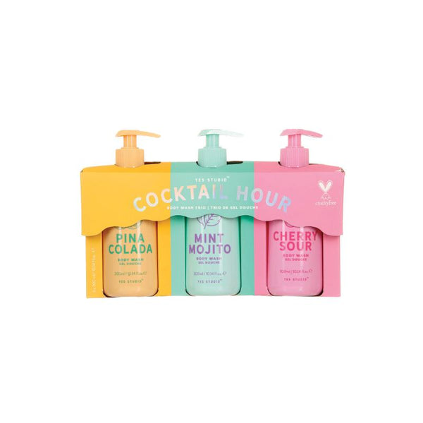 Danielle Yes Studio Cocktail Hour Body Wash Trio - LUCY MAKEUP STORE MALTA