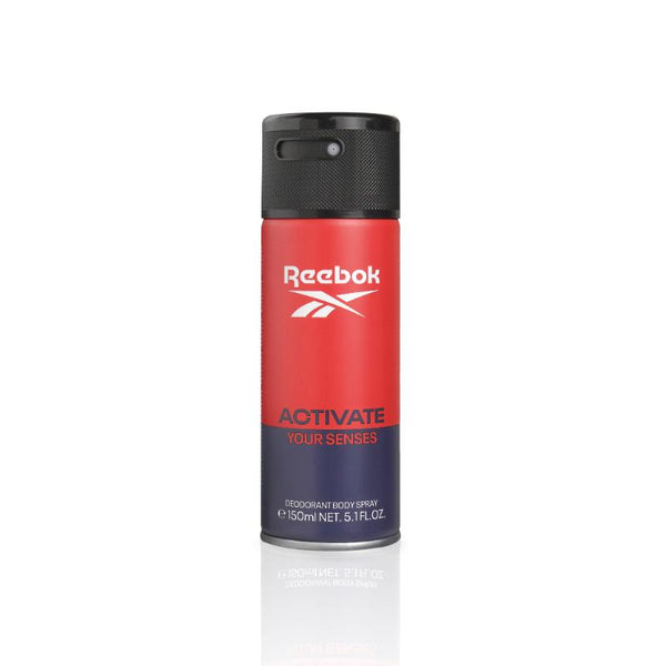 Reebok Activate Deo Body Spray for Him 150ml - LUCY MAKEUP STORE MALTA