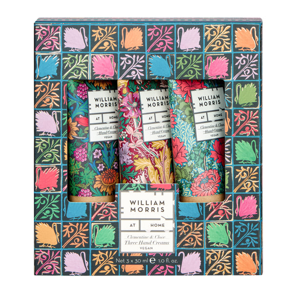 William Morris Home Sunflower Swan - Hand Cream Trio - LUCY MAKEUP ...