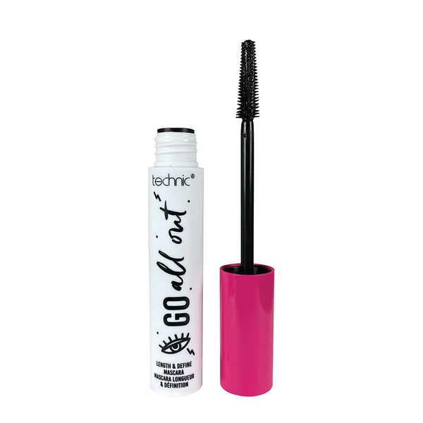 Technic Go All Out Length & Define Mascara - LUCY MAKEUP STORE MALTA