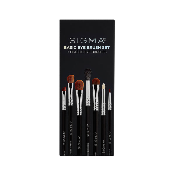 Sigma Basic Eye Brush Set - LUCY MAKEUP STORE MALTA
